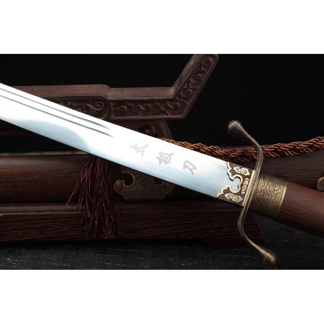 Tai Chi Dao sword Chinese Martial Arts Training Weapon Stainless Blade ...