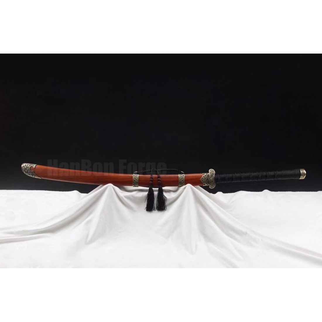 Dadao Broadsword - Damascus Steel War Saber | HanBon Forge