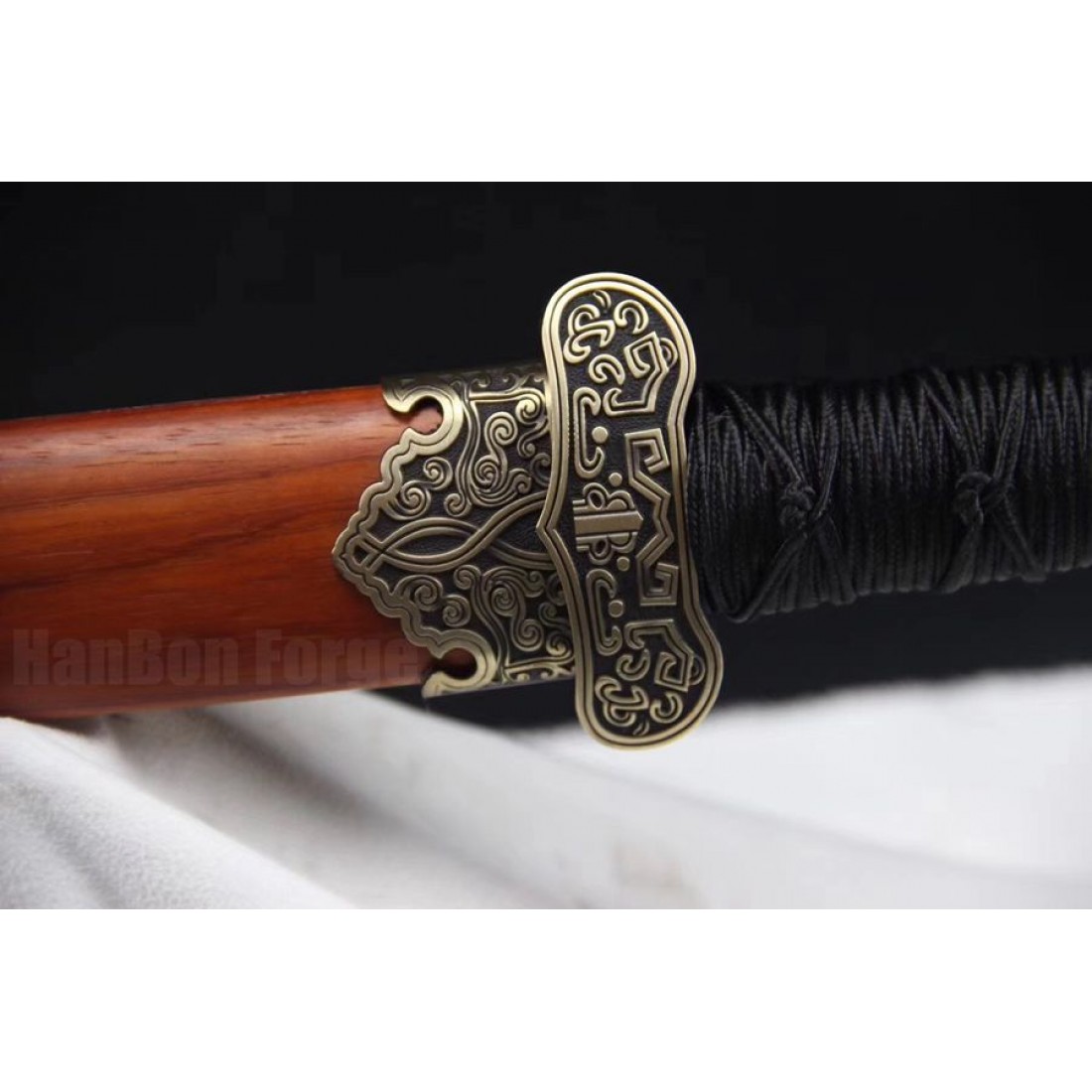 Dadao Broadsword - Damascus Steel War Saber | HanBon Forge