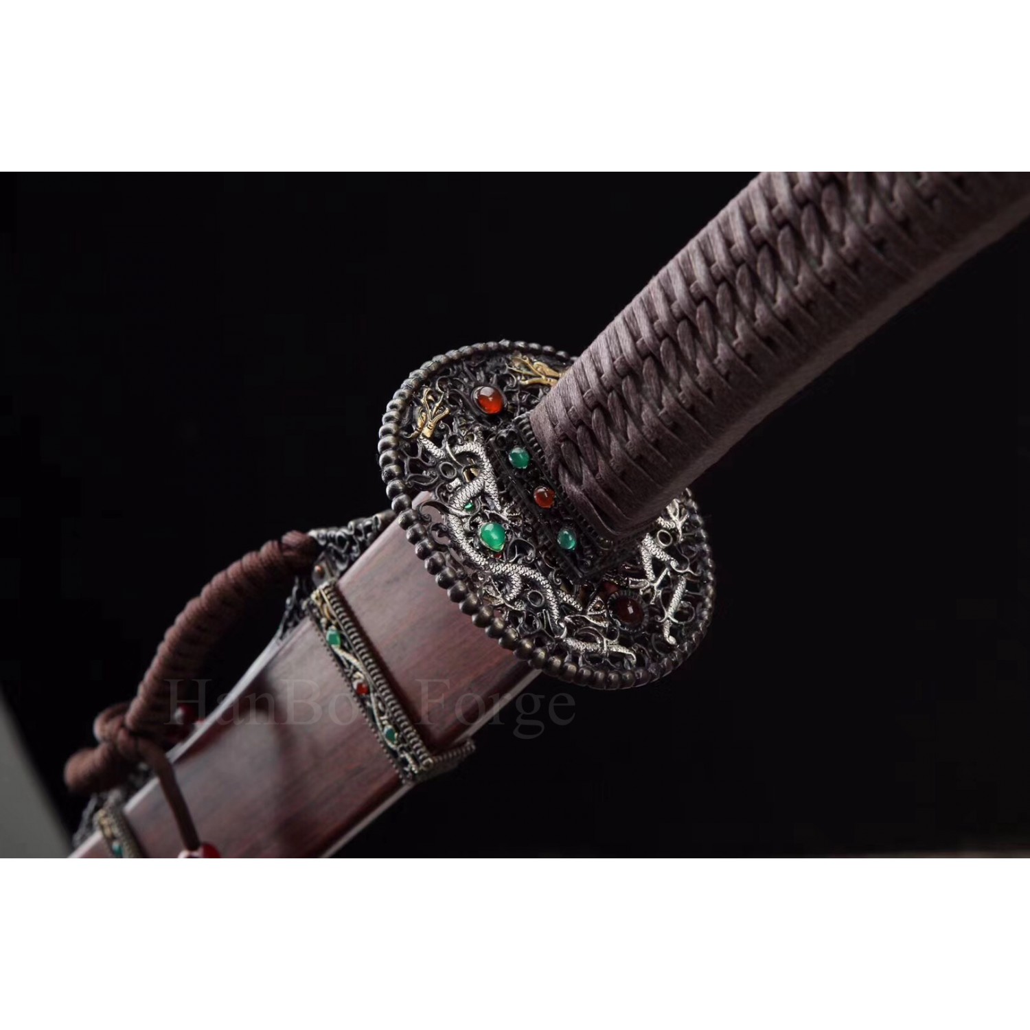 Handmade Chinese Dragon Dao Saber Sword - Qing Yue | HanBon Forge