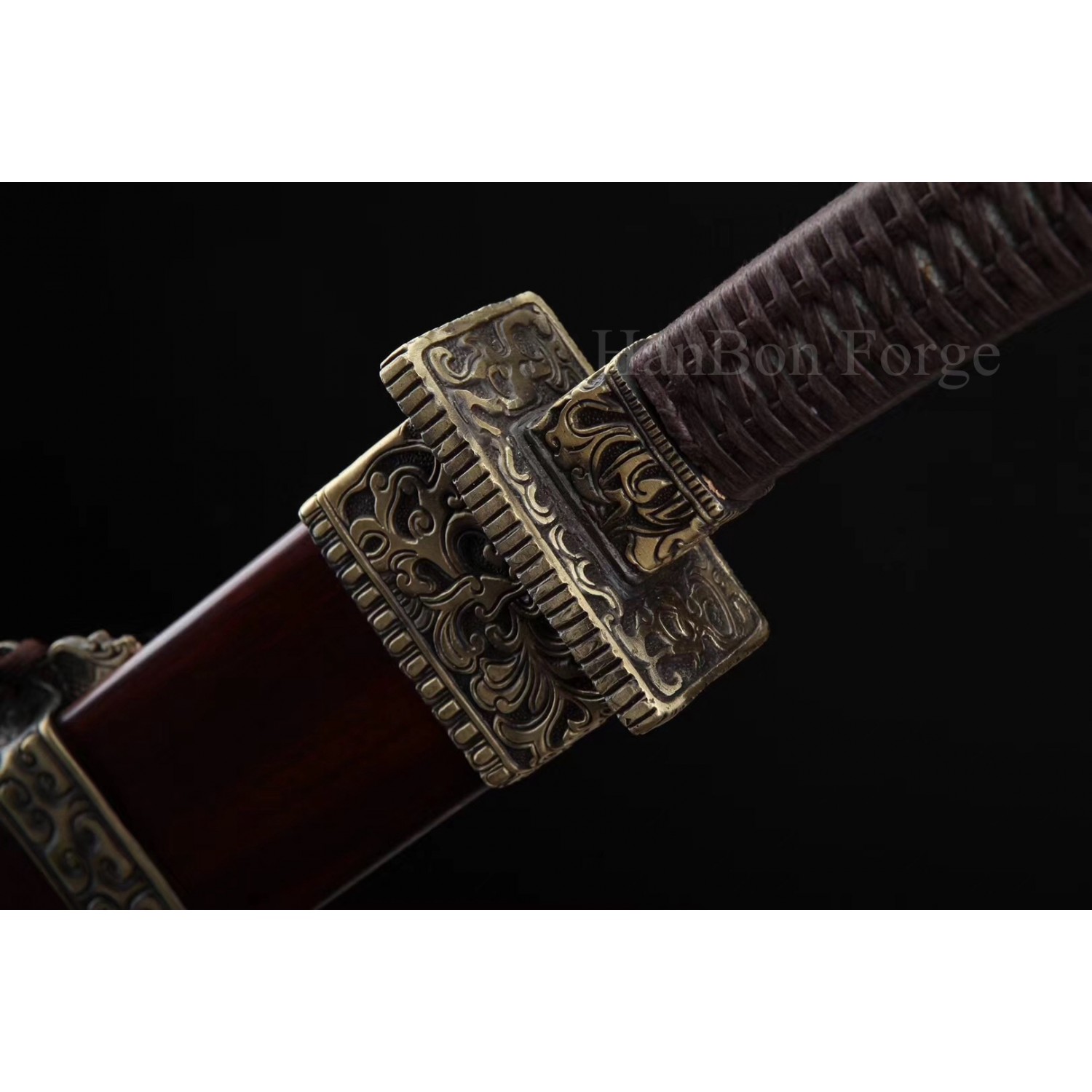 Handmade Dragon Theme Dao – 13-Folded Damascus Blade | HB810