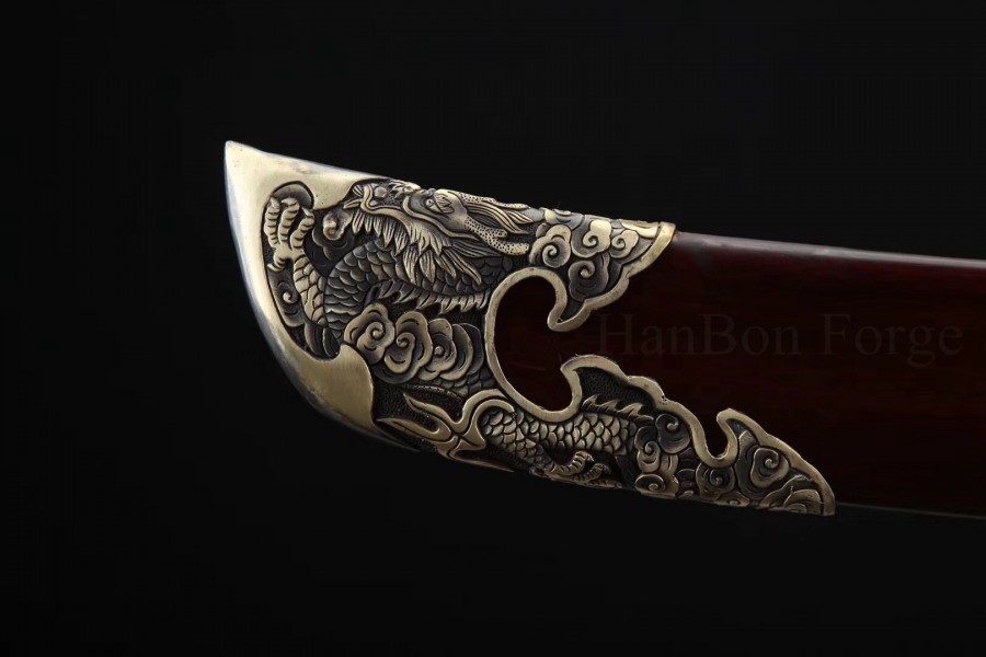 Handmade Chinese Sword Dao (屠龙宝刀) Sword Dragon Theme