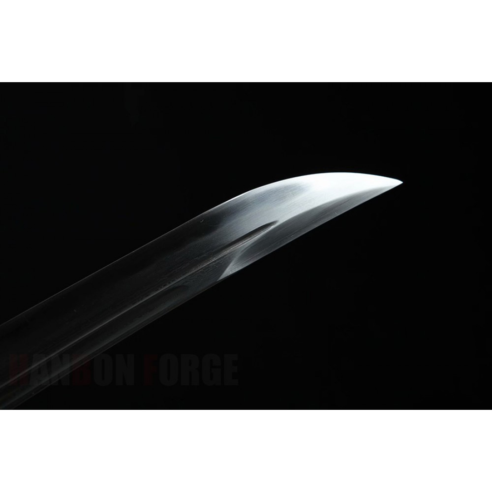 Folded Pattern Steel Clay Tempered Blade Chinese Eight Immortals Dao Sword