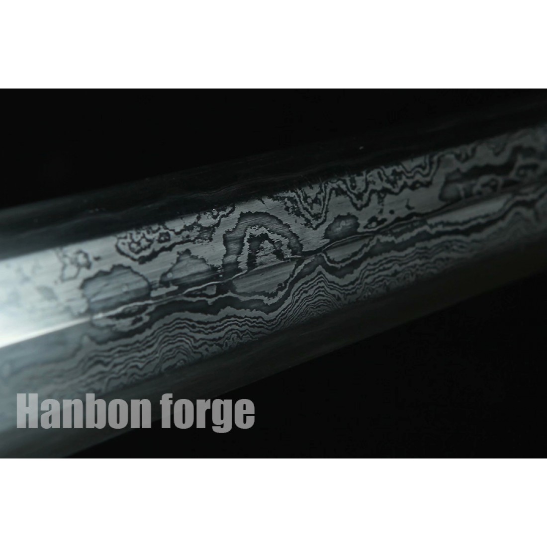 Chinese Jian Sword Hand Forged Clay Tempered Pattern Steel Traditional ...