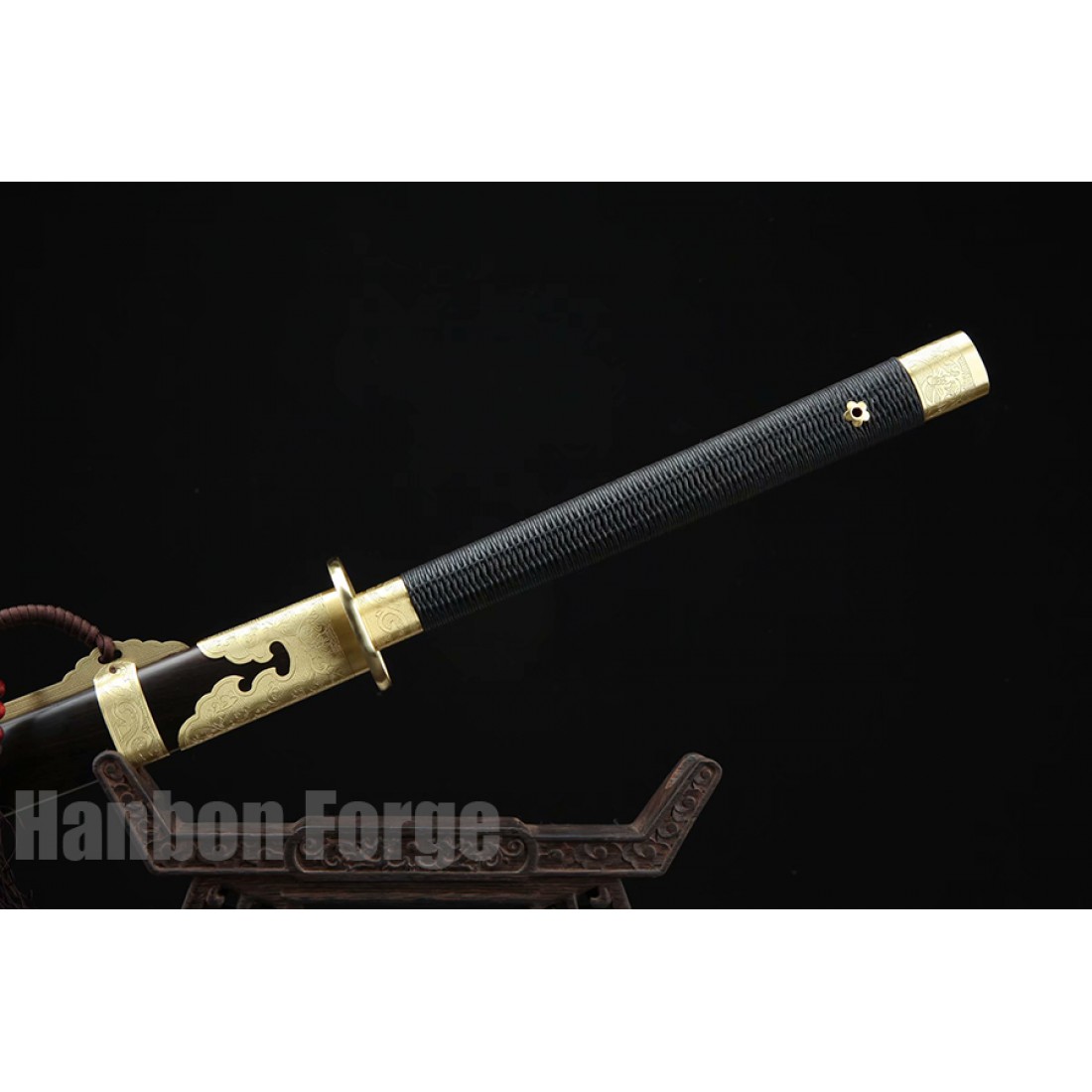 Chinese Dao Sword - Hand-Forged Pattern Steel | HanBon Forge