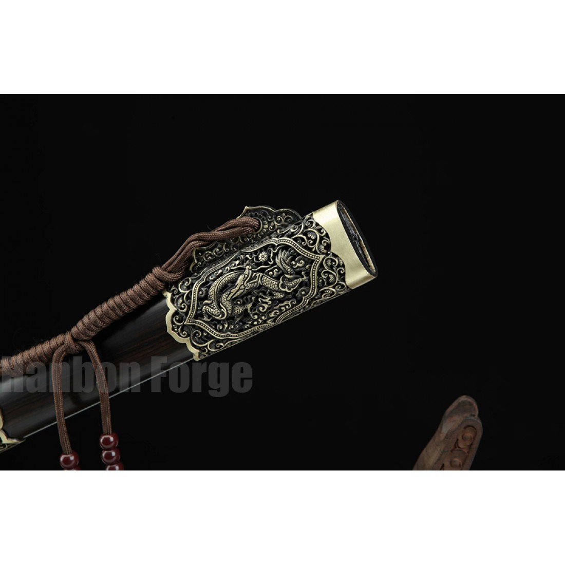 Chinese Tang Dao Sword Dragon Theme Fully Handmade Pattern Steel Real ...
