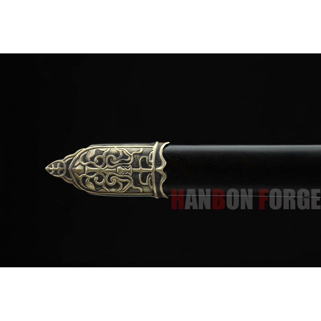 Chinese Tiangang jian sword fully handmade polished pattern steel with ...