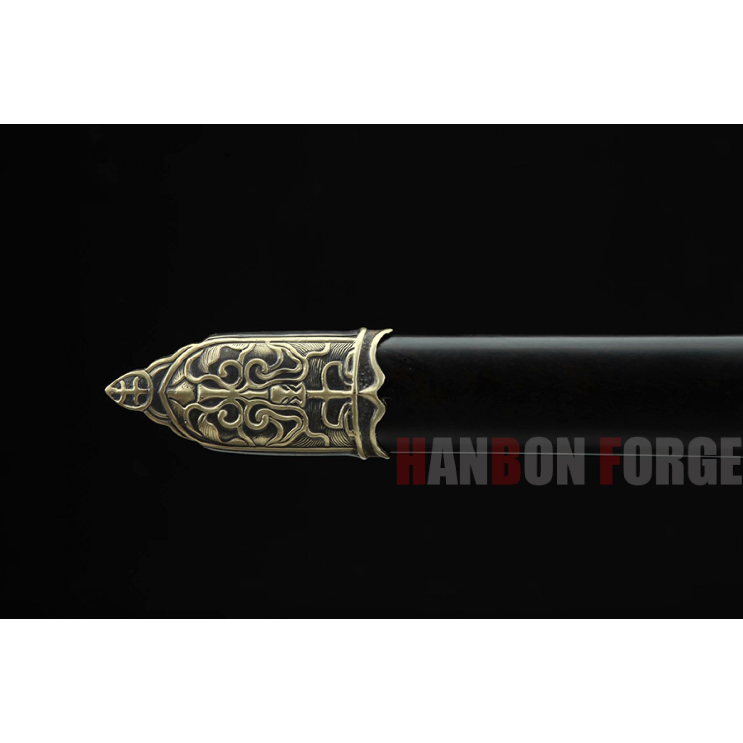 Chinese Tiangang jian sword fully handmade polished pattern steel with ...