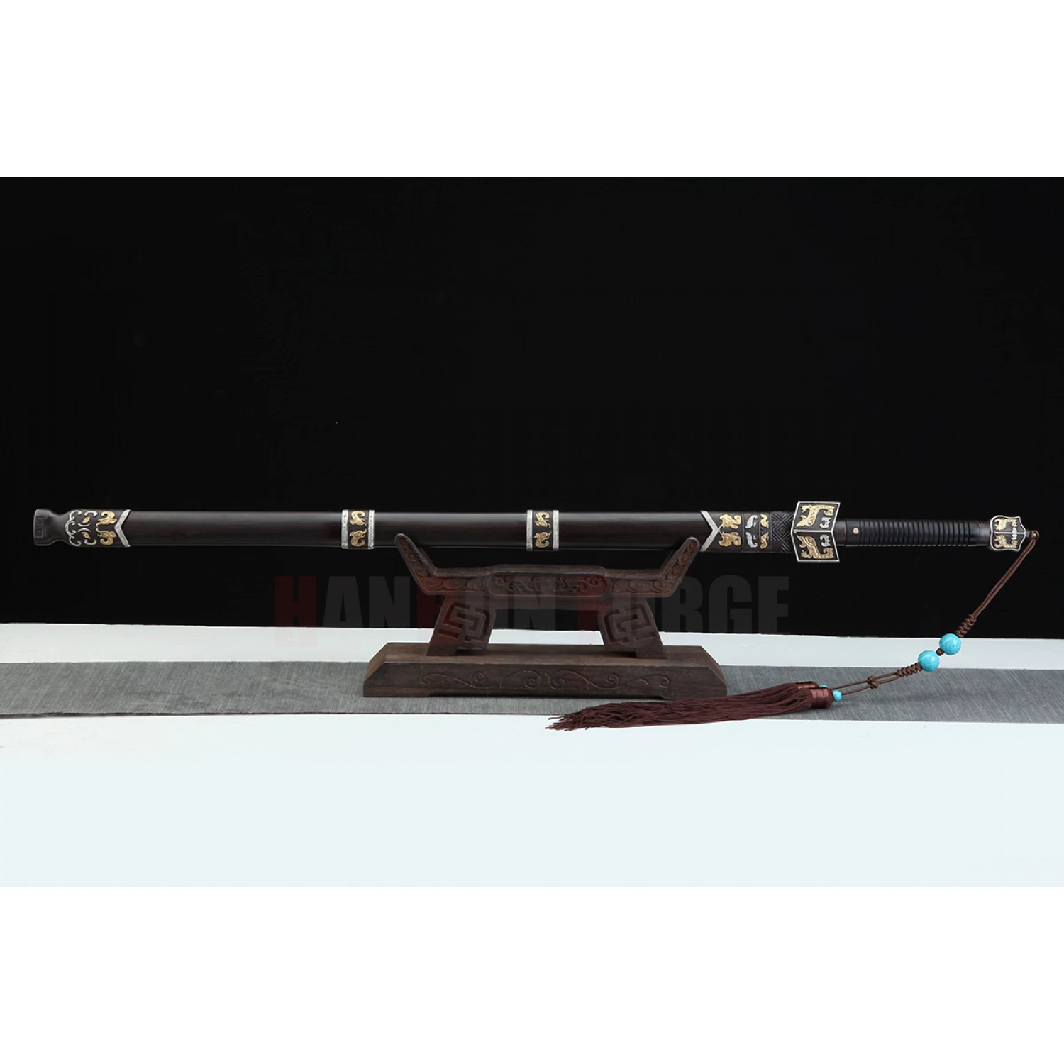 Qin Shihuang Jian Replica - Folded Steel Tai Chi Sword | HanBon Forge