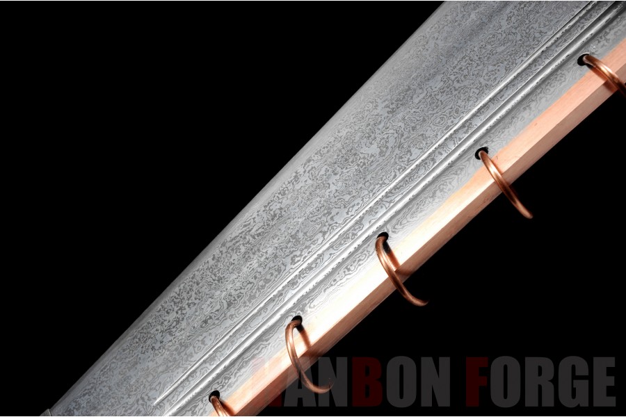 HAND FORGED CHINESE NINE RINGS DAO SWORD