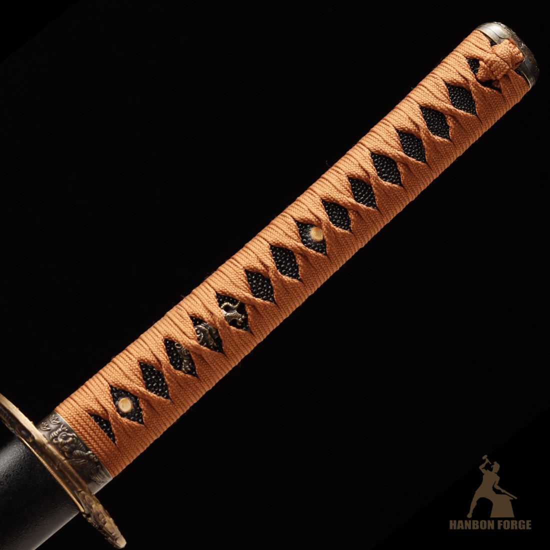 T10 Steel Handmade Samurai Katana – Tiger Theme Sword with Mirror ...