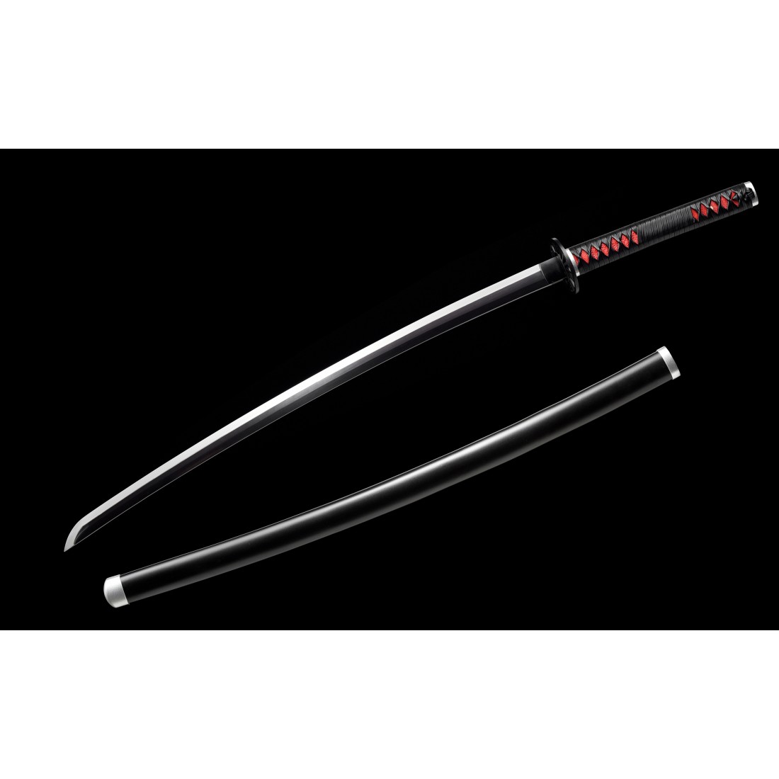 Demon Slayer Tanjiro Sword Katana | Handmade Real Metal Tanjiro Sword ...