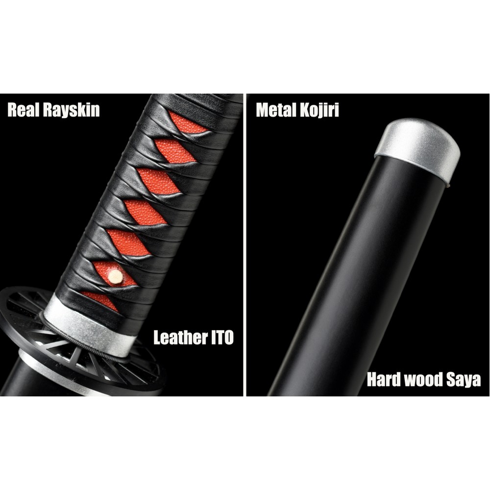 Demon Slayer Tanjiro Sword Katana | Handmade Real Metal Tanjiro Sword ...