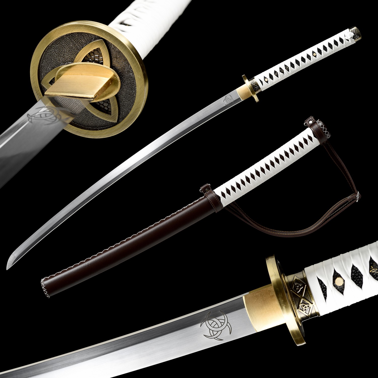 HanBon Forge | The Walking Dead Sword Michonne | Real Katana | T10 ...