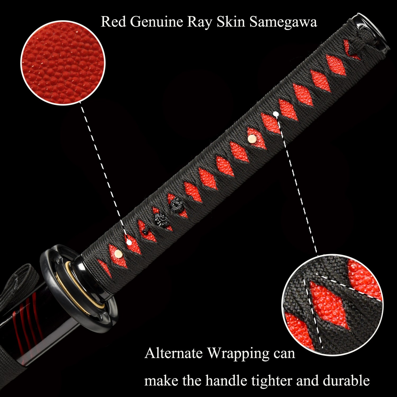 HanBon Forged Musashi Katana – Japanese Samurai Sword, T10 Carbon Steel ...