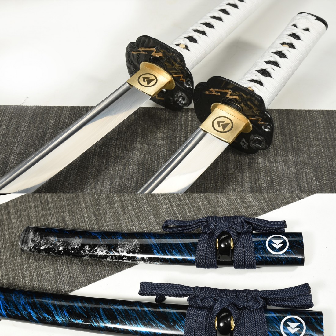 Ghost of Tsushima Sword Set – Katana & Tanto Cosplay Replica | HanBon Forge