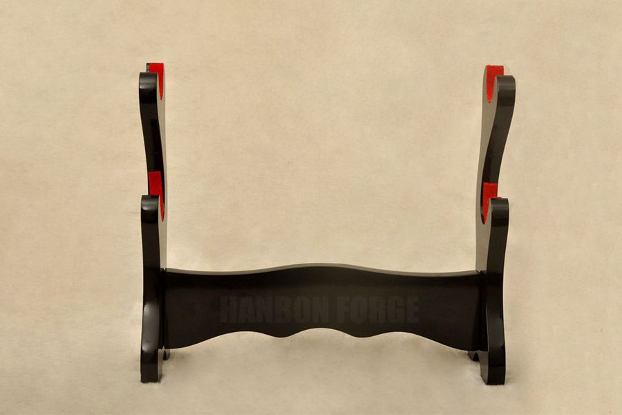 Wooden Sword Katana Stand Display for Samurai Japanese Swords Black ...