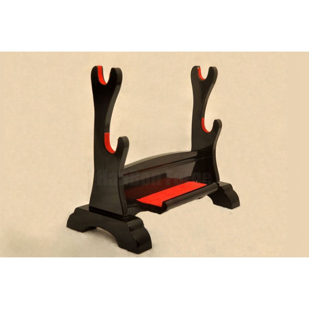 Wooden Sword Stand Display For Katana Japanese Swords Wakizashi Tanto ...