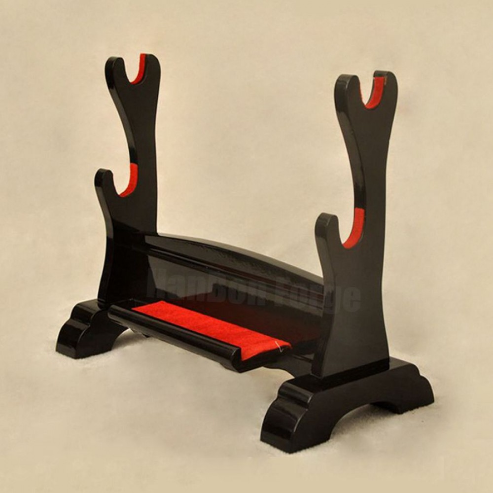 Wooden Sword Stand Display For Katana Japanese Swords Wakizashi Tanto ...