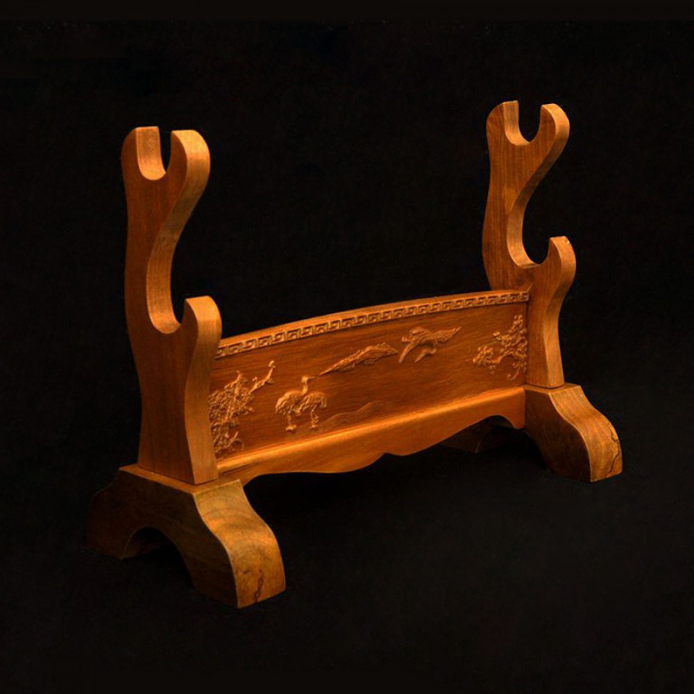 Wooden Sword Stands For Display Japanese Katana Samurai Crane Racks ...