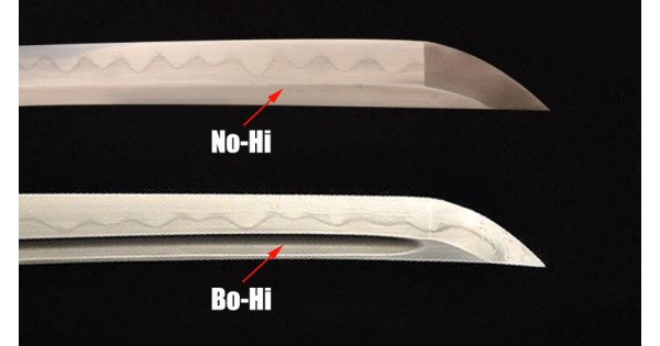 Bo-Hi VS. No-Hi Blade - Parts of a Japanese Katana