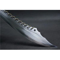 What is the function of the rings on broadswords?