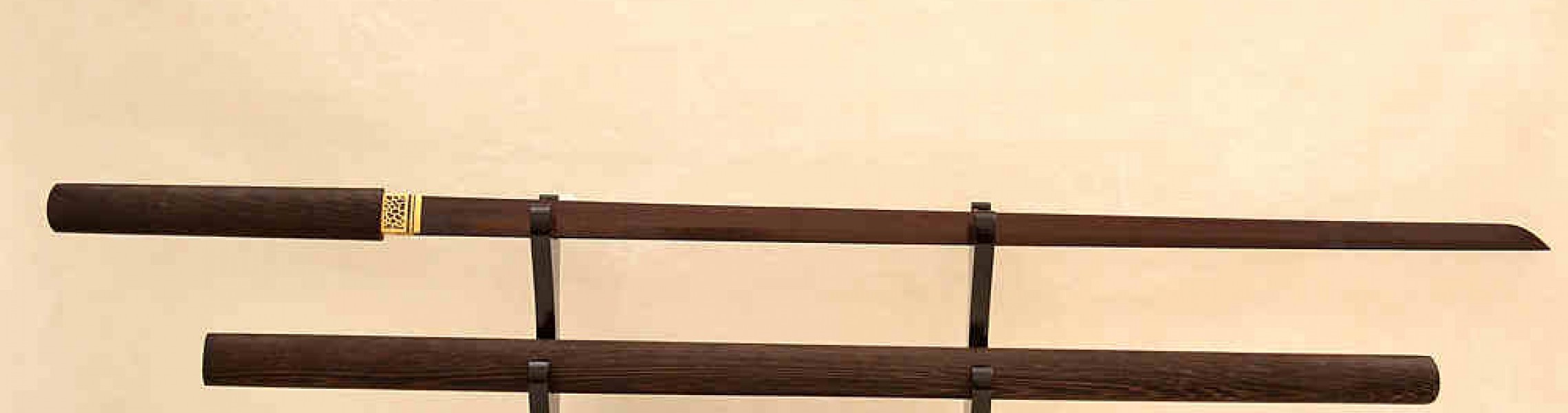 Custom ZATOICHI Sword Folded Steel Red Blade Japanese Ninja Sword Very ...