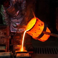 The quenching process in forging swords