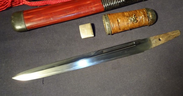 The origin of Japanese tanto