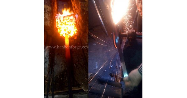 The making process of Hanbon Forge's Chinese Sword Jian