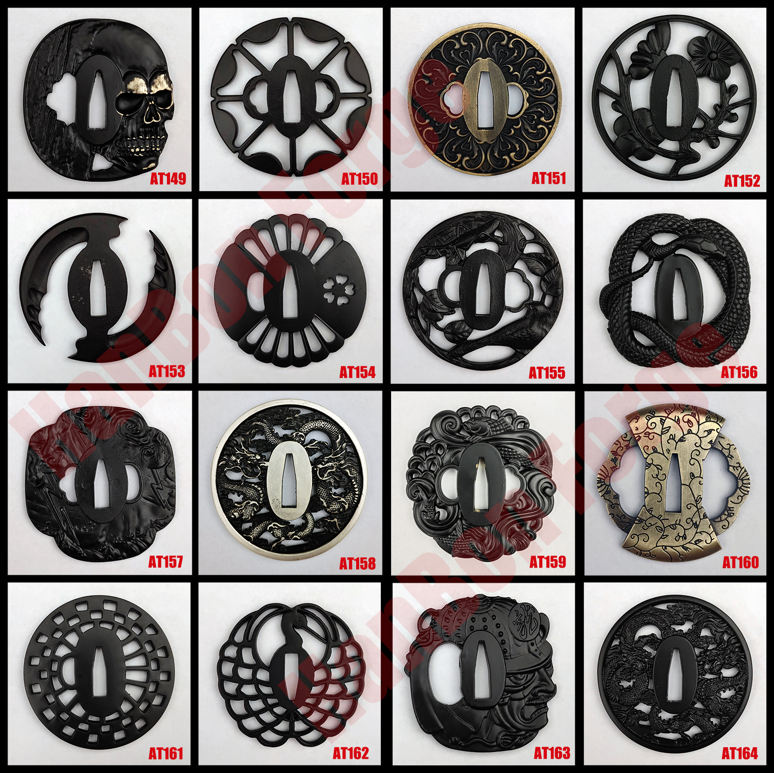 Japanese Sword Fittings: Custom Katana Tsuba, Fuchi, Menuki, Saya ...
