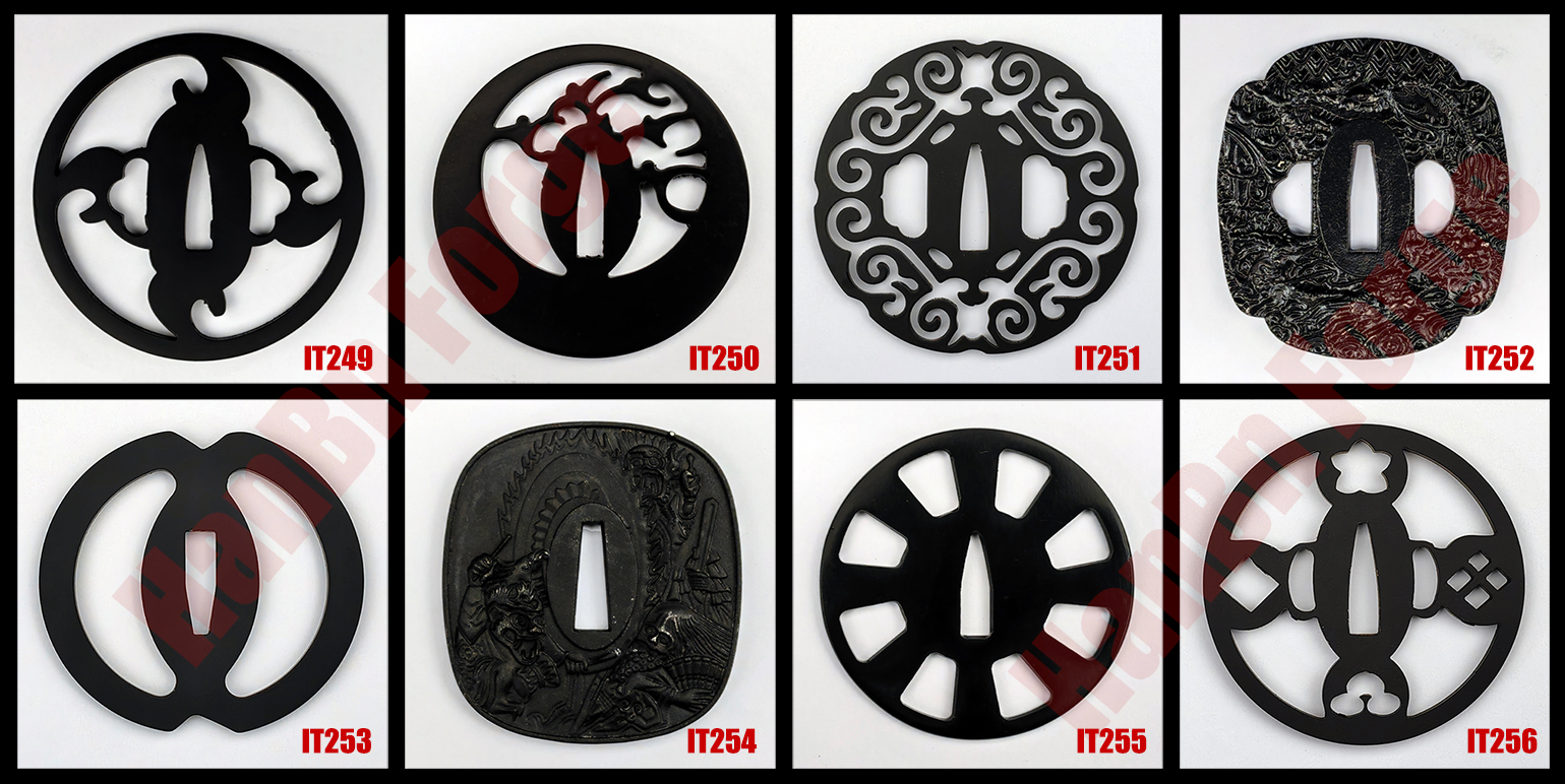 Japanese Sword Fittings: Custom Katana Tsuba, Fuchi, Menuki, Saya ...